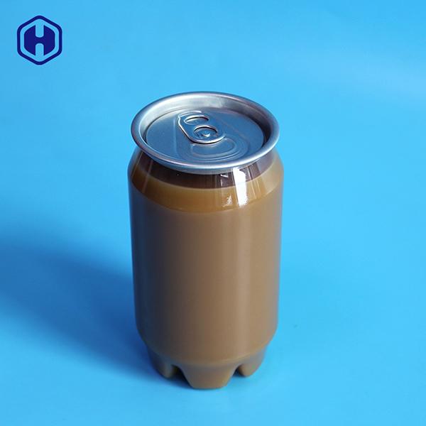 #202 RPT 310ml Plastic Soda Cans For Coffee Packaging